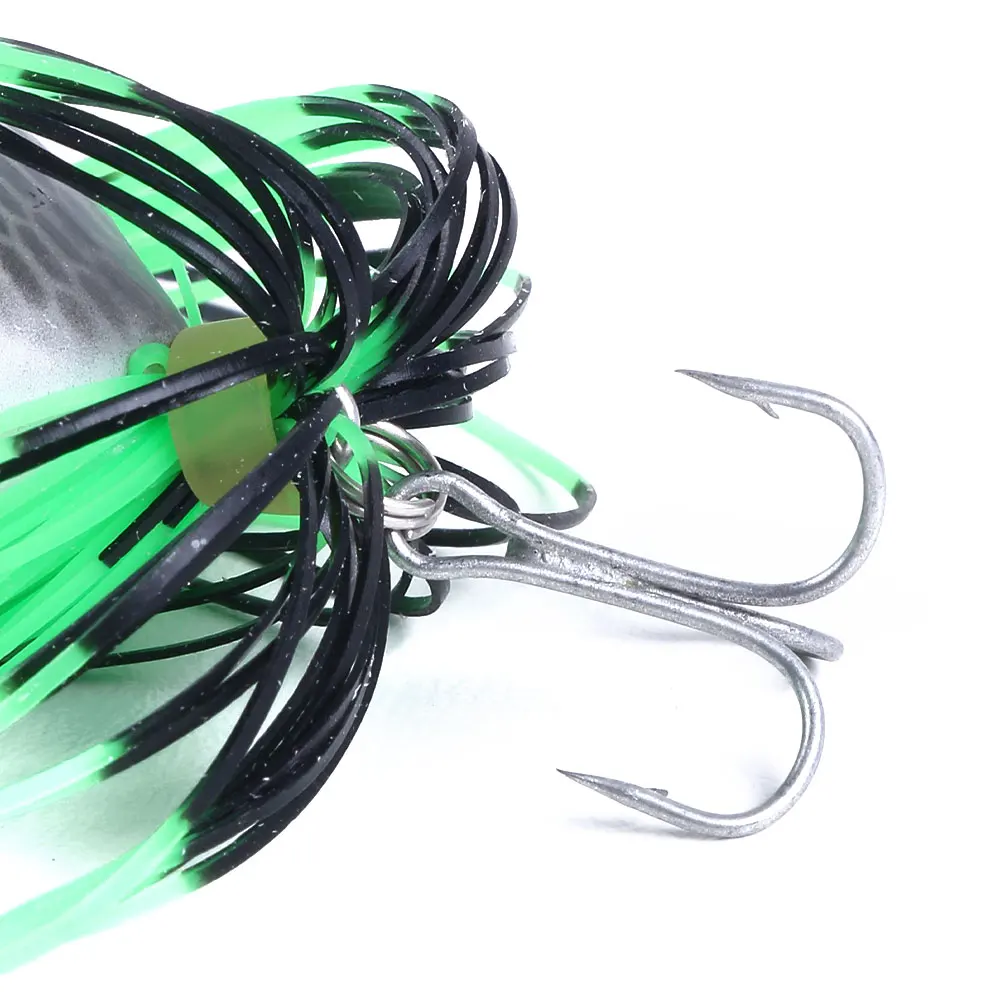 10cm 13 5g Topwater Hard Bass Bait Snakehead Abs Plastic Hard Frog Lure ...