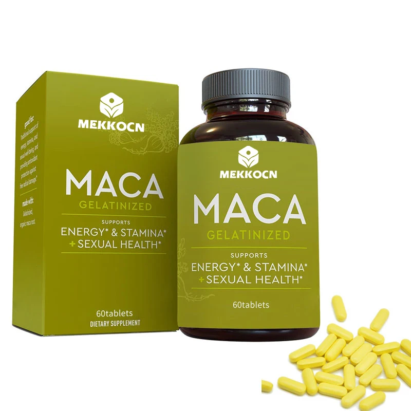 Maca Root Capsules Maca Supplements Improve Sleep Stress Reduction ...