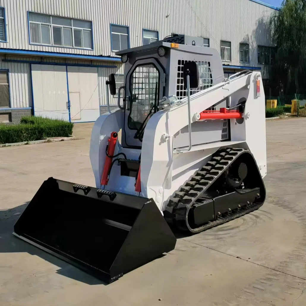 Original Painting Aw65 Brand-new Mini Crawler Skid Steer Loader With ...