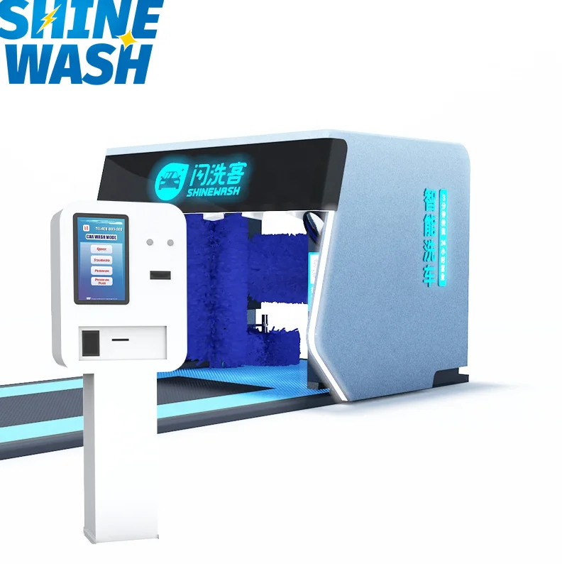 Shinewash Koisk Car Wash Self Payment Membership Card Recharge Car Wash ...