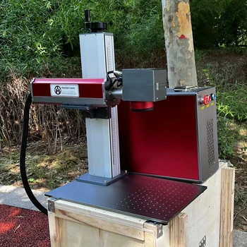 Red Color Haotian Laser Ht-50 Jpt Fiber Laser Marking Machine - Buy Ht Laser,Fiber Marking ...