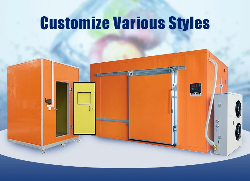 Dc Refrigerator Cooler Box Van Freezer Box Truck Cold Container Box For ...