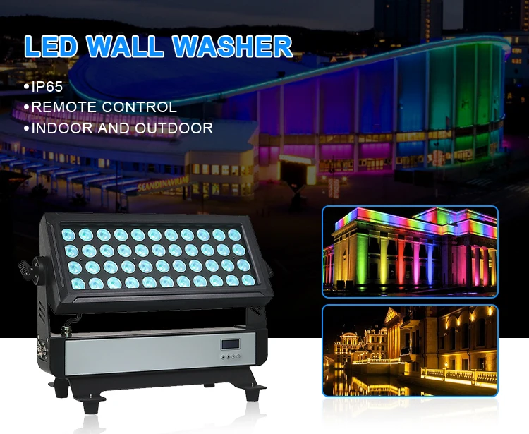 SGM P5 Led Wash Light IP65 Waterproof - 44X10W RGBW