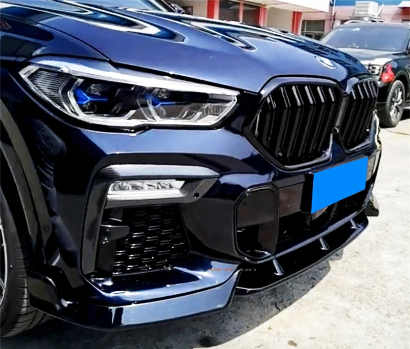X6 G06 Front Splitter Front Bumper Lip Splitters for BMW G06 Front Lip ...