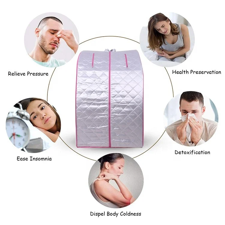 High Quality Spa 1 Person Steam Bath Sauna Full Body Home Steam Sauna ...