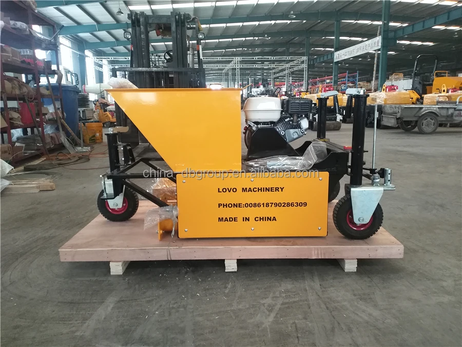 LOVO Engine-Powered Concrete Curbing Machine - High Efficiency