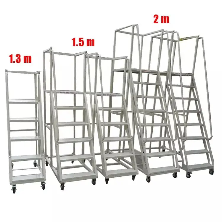Easily Aluminum Assembly Movable Safety Step 3-step Platform Step ...