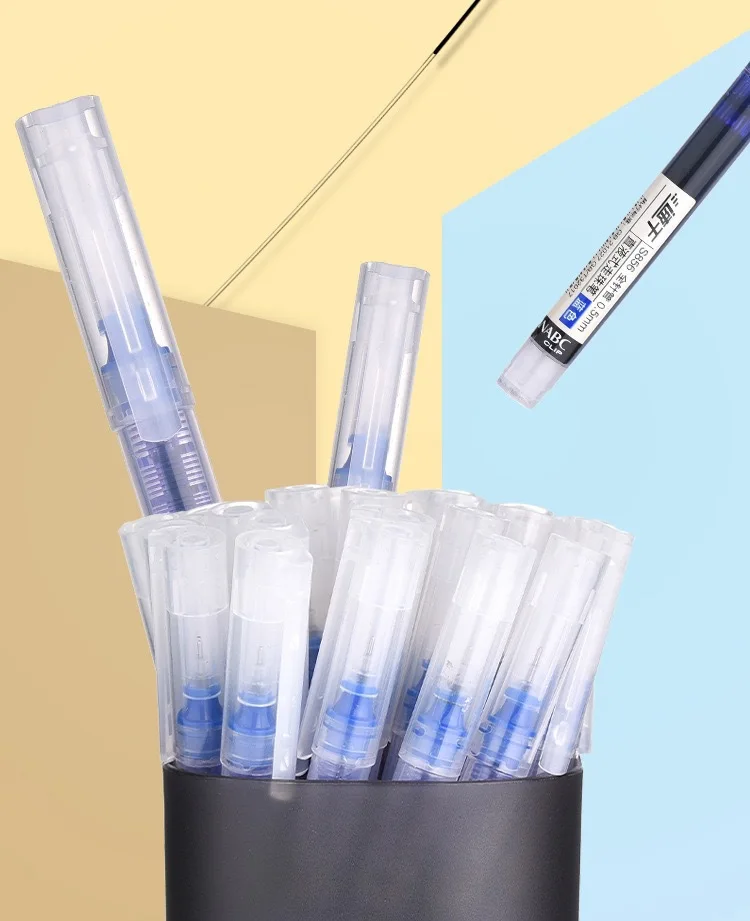 Neutral Pen Classic 0.5 Needle Tube Quick Drying Office Pen Straight ...