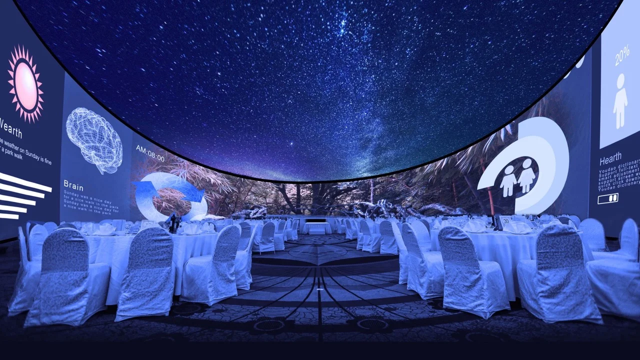 Dining Experience Restaurant Enjoyment Immersive Projection 3d Mapping ...