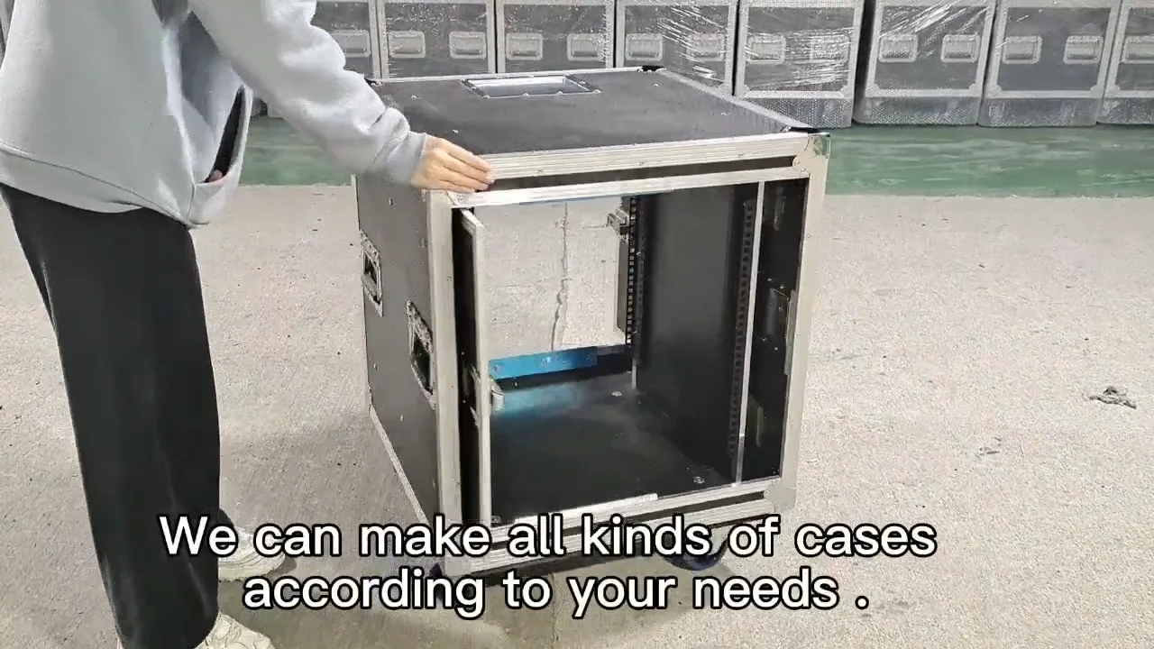 12u Rack Case With 2 Push Door/12u Amp Rack Case/road Ready Flight ...