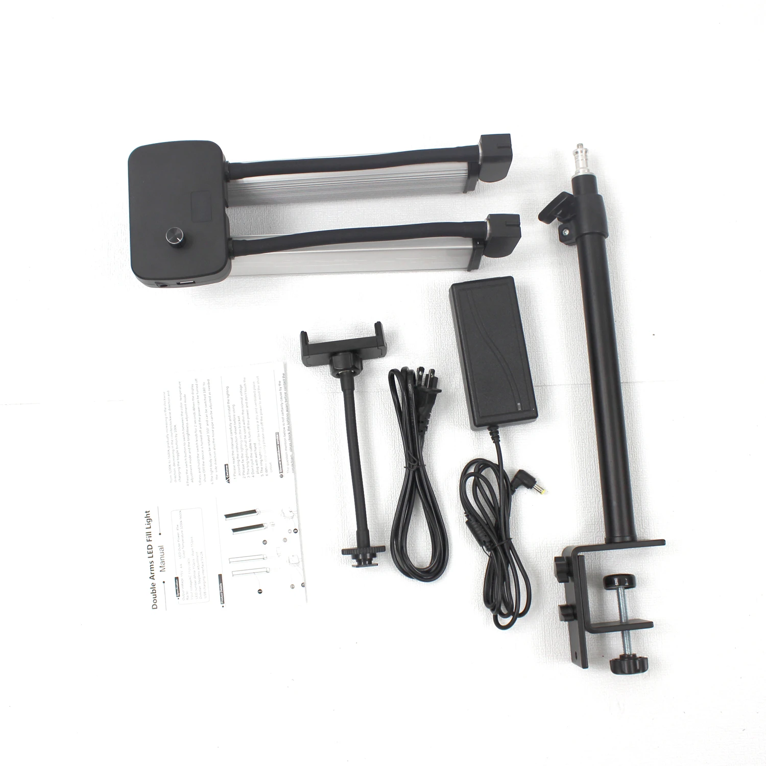 Double Arm Light Eyelash Extension Beauty Lash Lamp For Salon Nail And ...