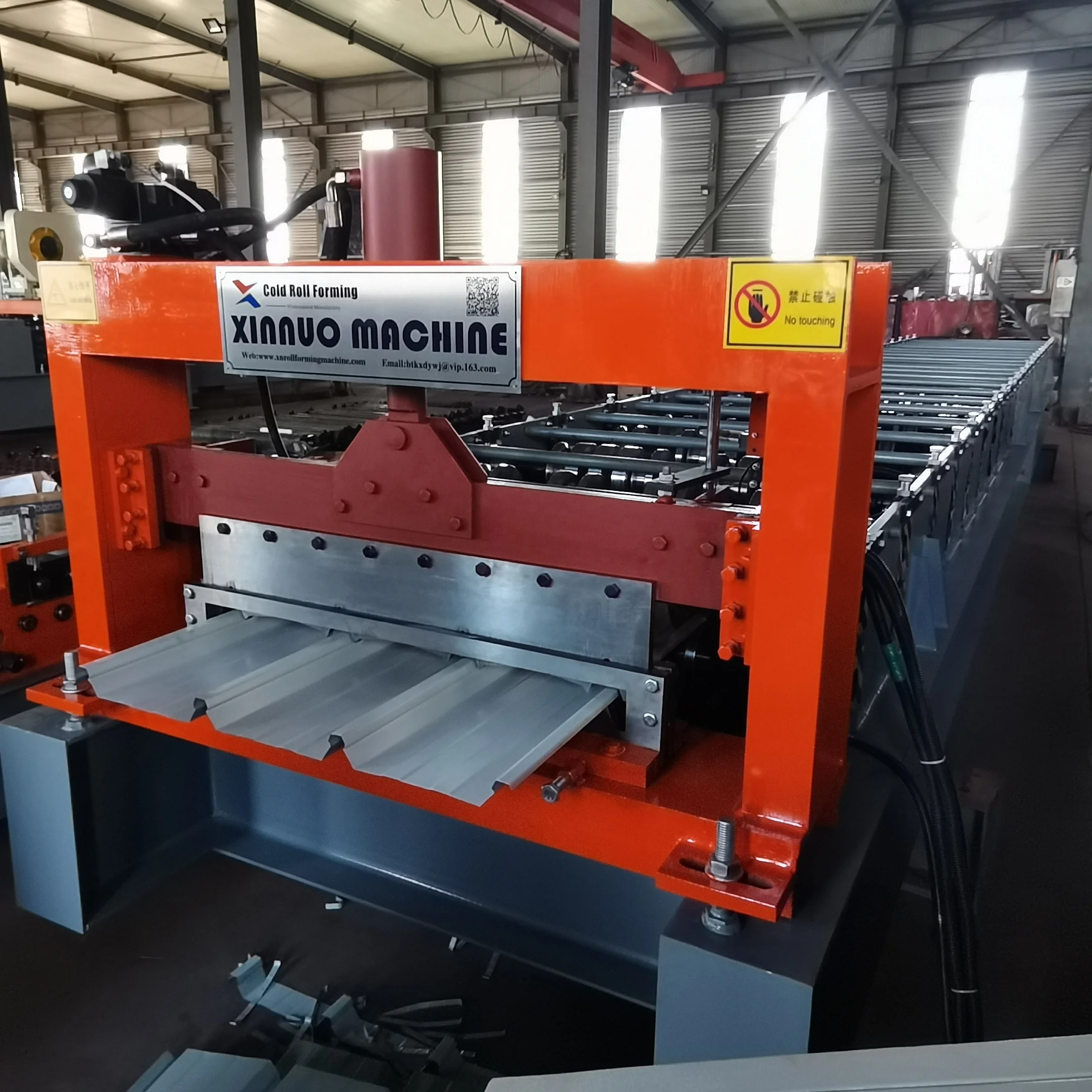 Machine Make Roof Standing Seam Forming Machine Iron Sheet Making ...