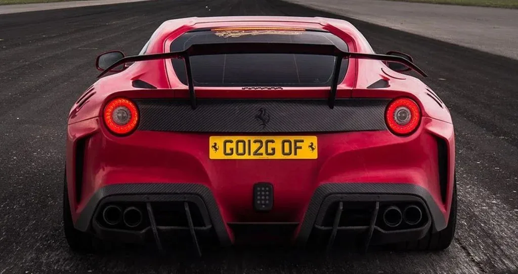 Ferrari F12 DUKE DYNAMICS Widebody Carbon Fiber GT Wing | Perfect Fit ...