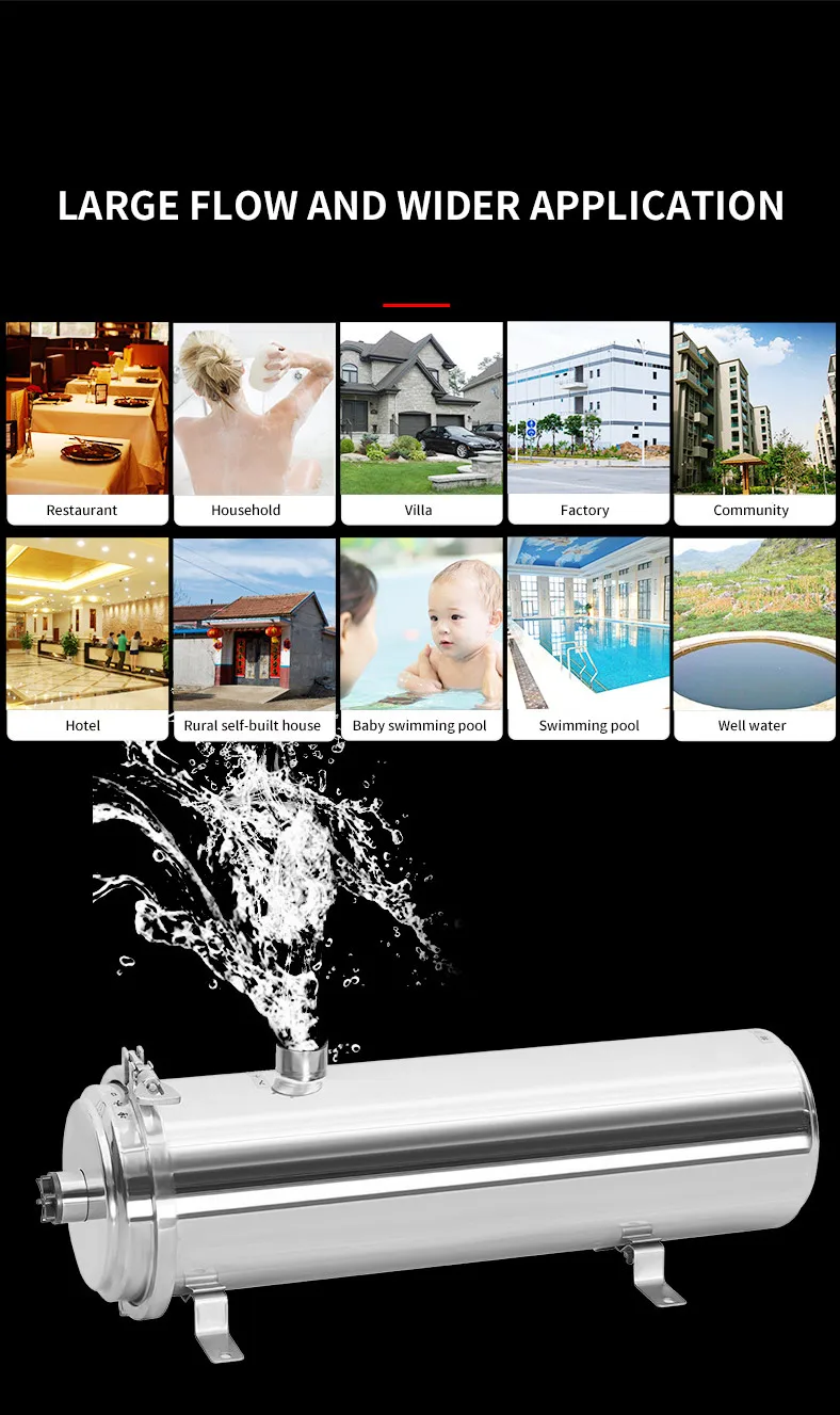 1000l-10000l Pvdf Uf Membrane 0.01micro Retain Mineral Stainless Steel ...