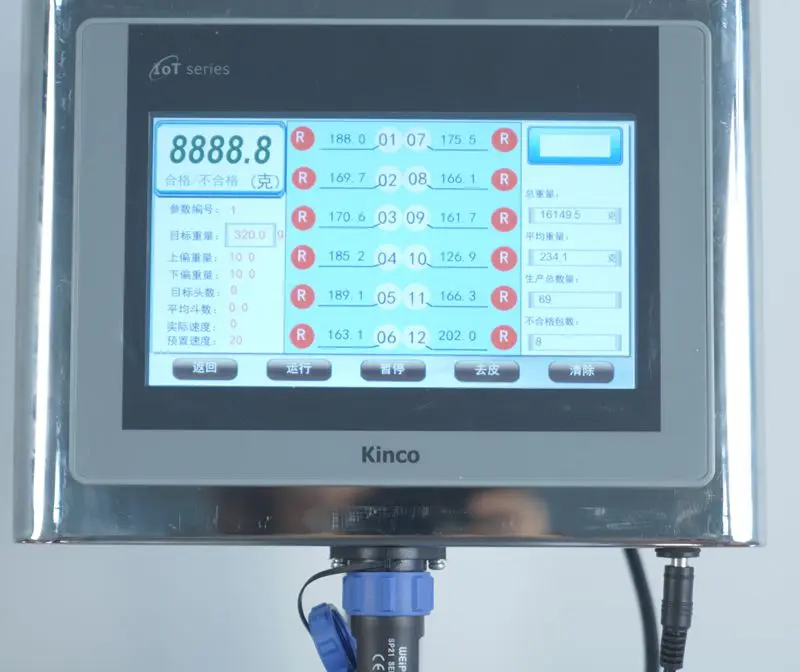 Manual Crushed Vegetable Fresh Vegetables And Fruits Weigher,Multi Head ...