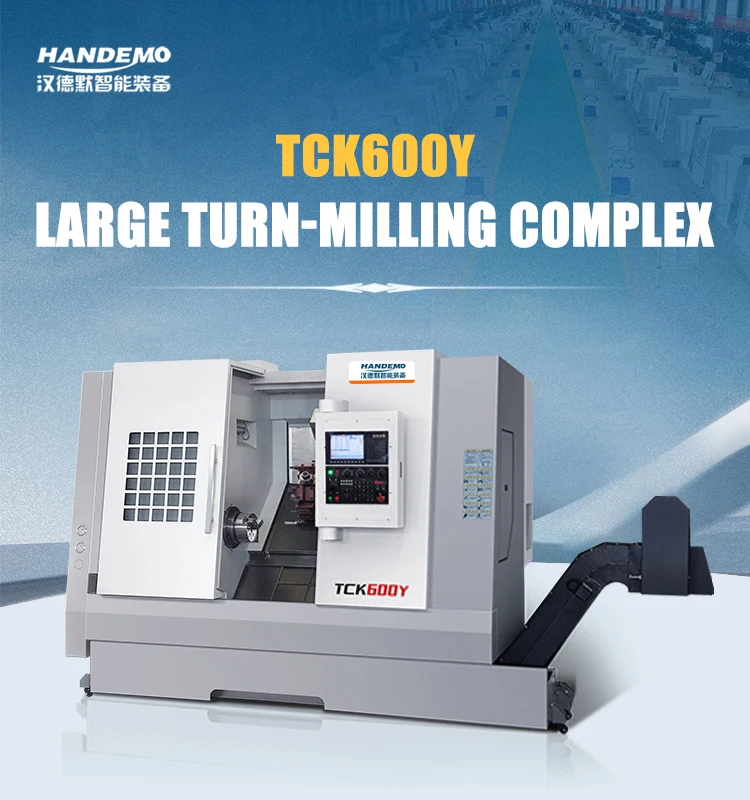 TCK600Y Y Axis Interpolation Live Turret Intelligent CNC Lathe Hot ...