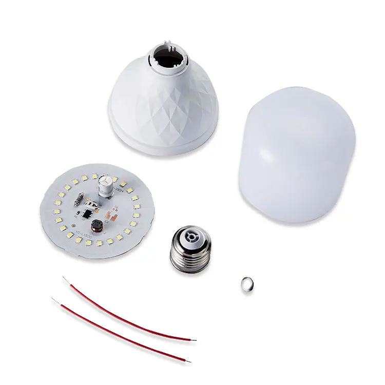 Alibaba.com: 5W-60W E27 LED T Type bulb parts, unassembled SKD/CKD kits ...