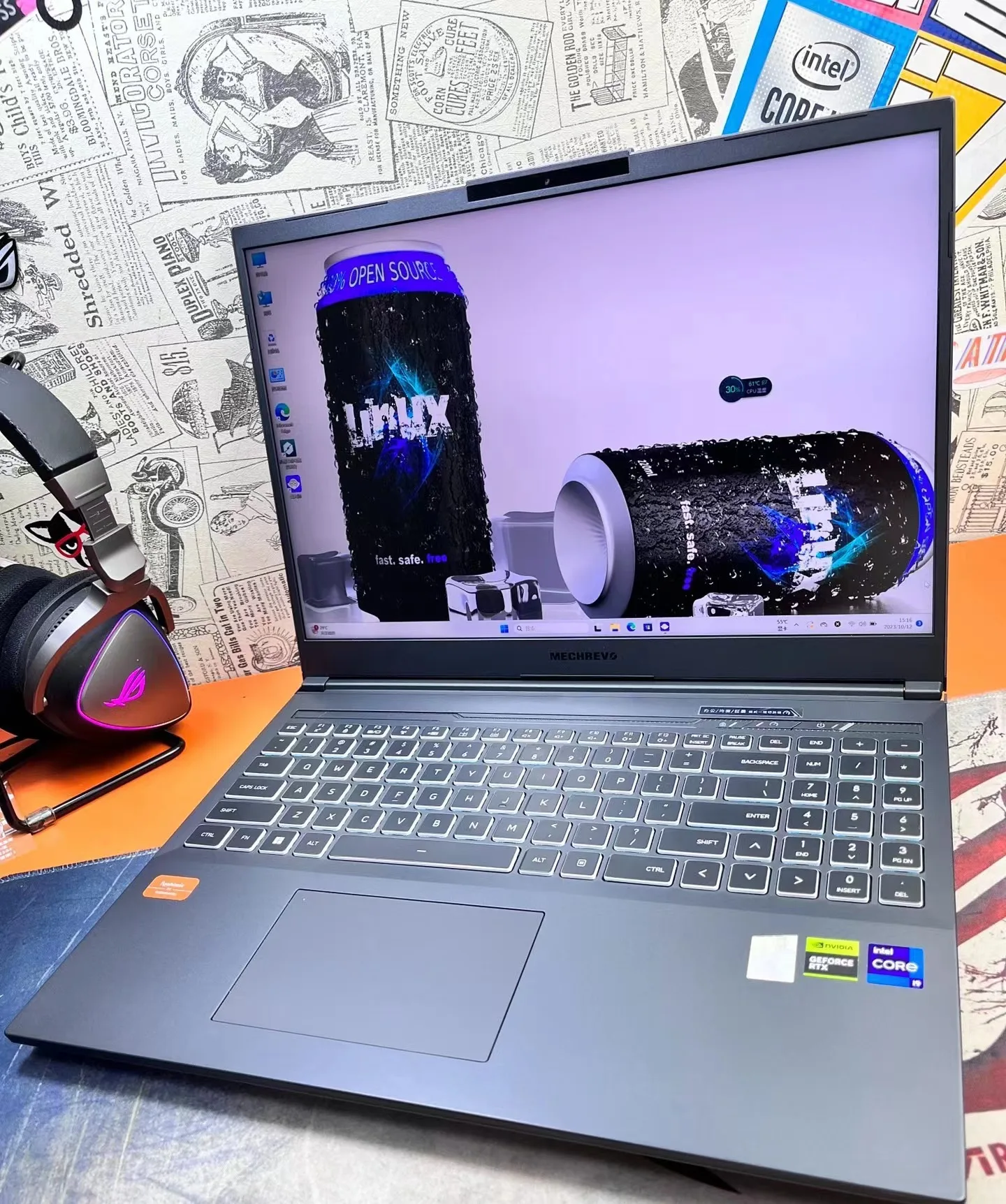 MECHREVO G16 Pro 16" Gaming Laptop, Intel I9-12900HX, RTX4060, 16GB RAM ...