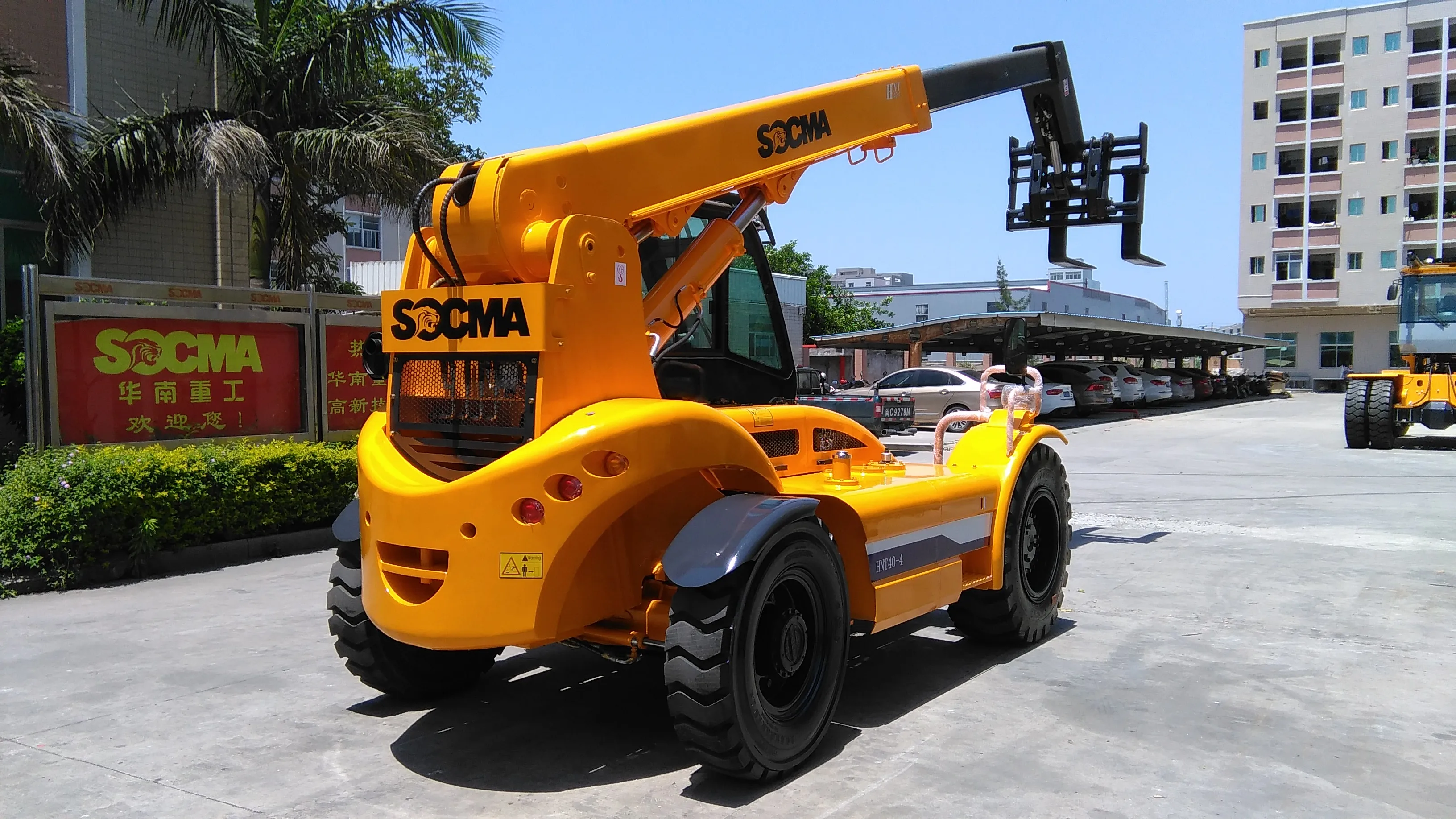 4ton Electric Crane Price Boom Telehandler Telescopic Handler Forklift ...