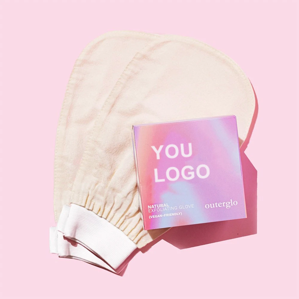 Bath Cocoon Body Scrub Mitt - Exfoliate with Silk Glove