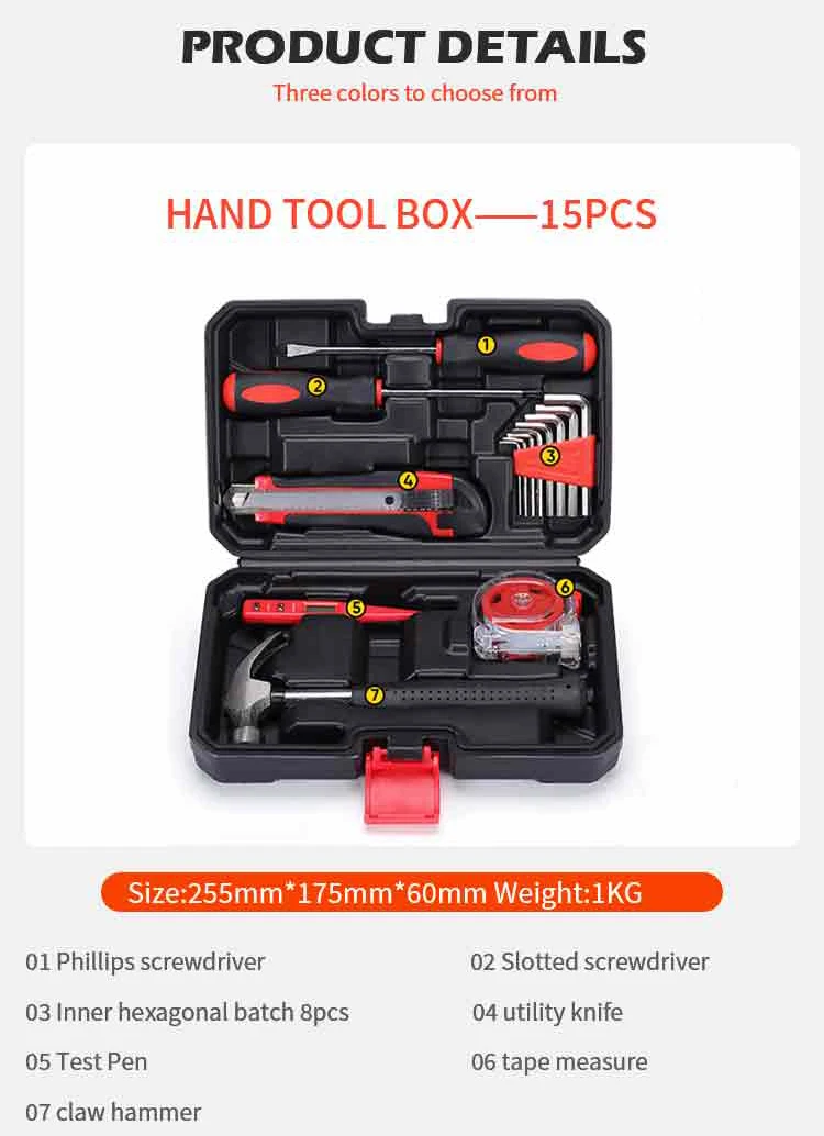 Manual Hardware Tool Set Socket Hammer Saw Combination Set - Buy ...