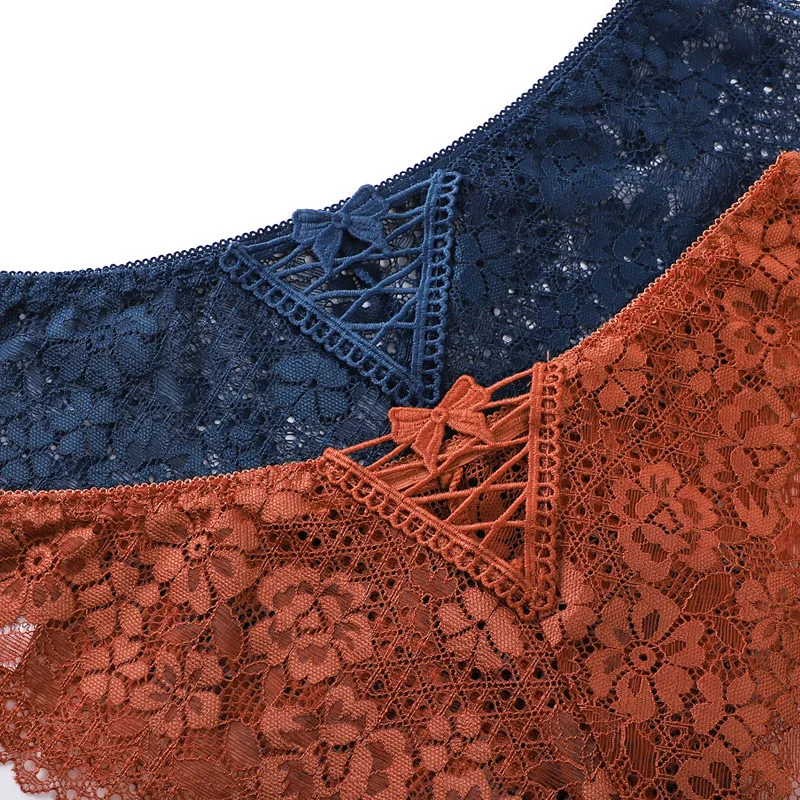 High Cut Lace Panties - Seamless, Anti-Bacterial Underwear