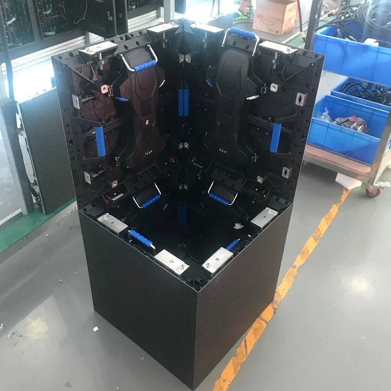 Eagerled Cube Prop Led Screen Stacking Wall Mounted Panel Cabinet Video ...