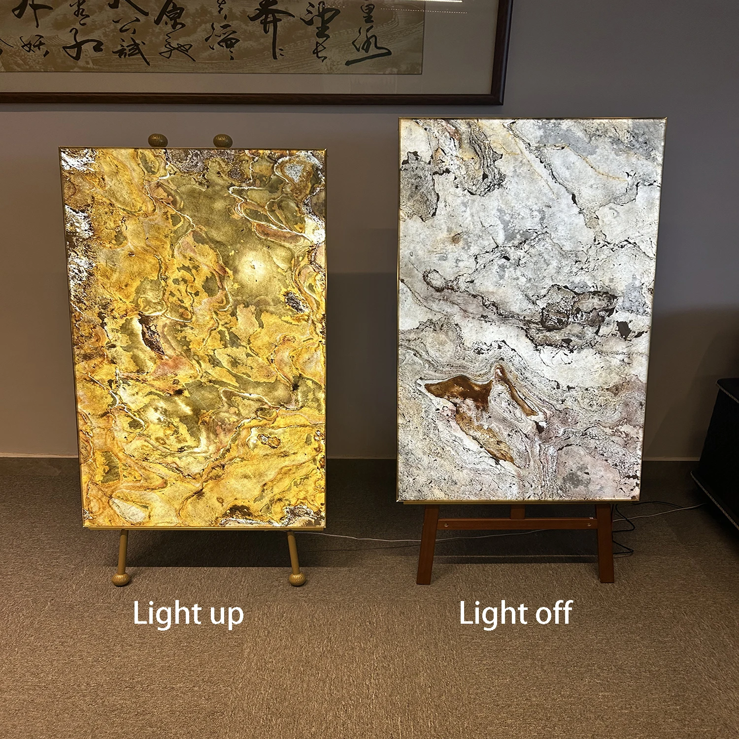 Best Looking Stone Veneer Led Lighting Kerb Translucent Stone Veneer ...