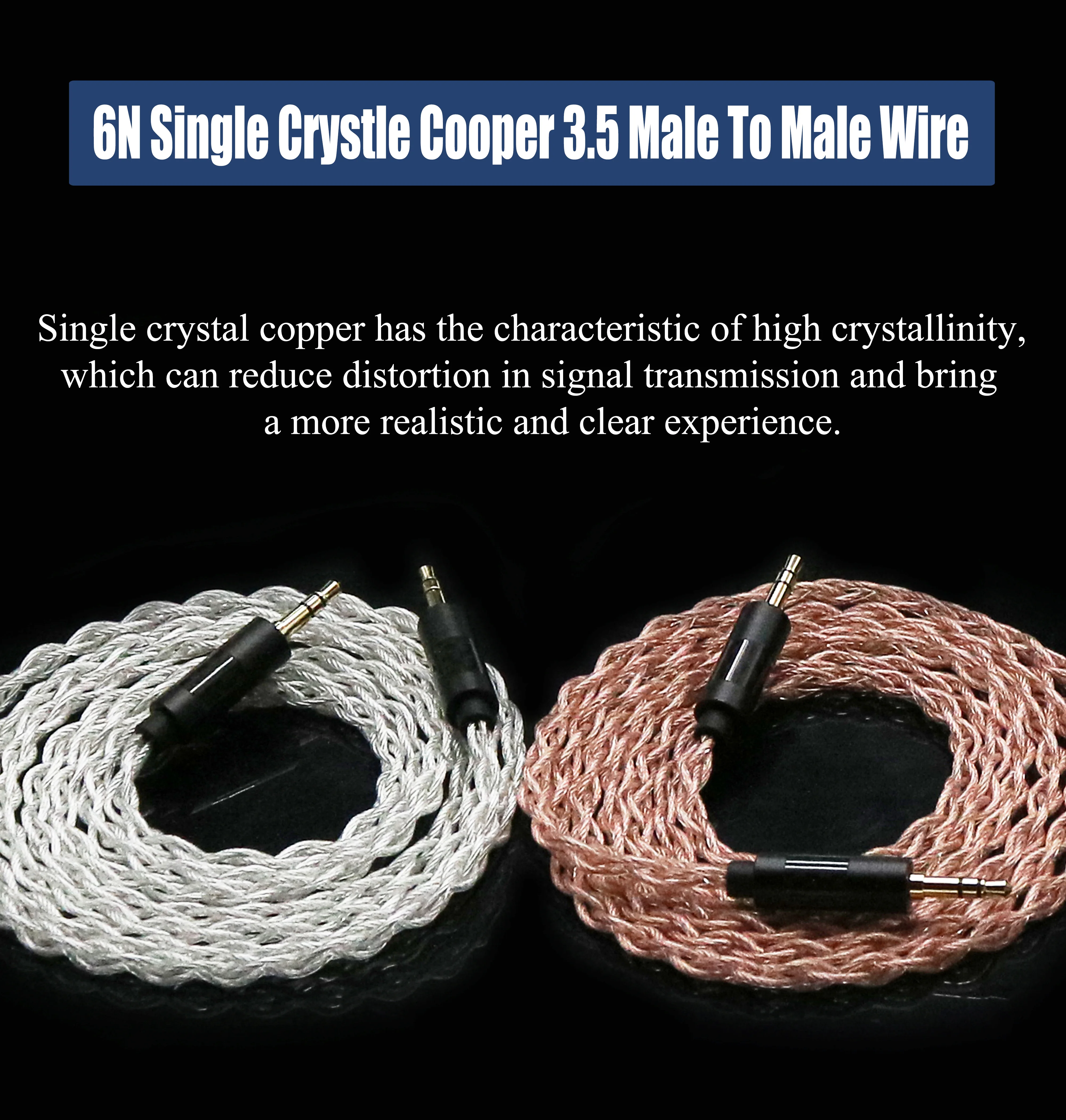 3.5mm Straight Plug Stereo Male To Male Audio Extension 6n Single ...