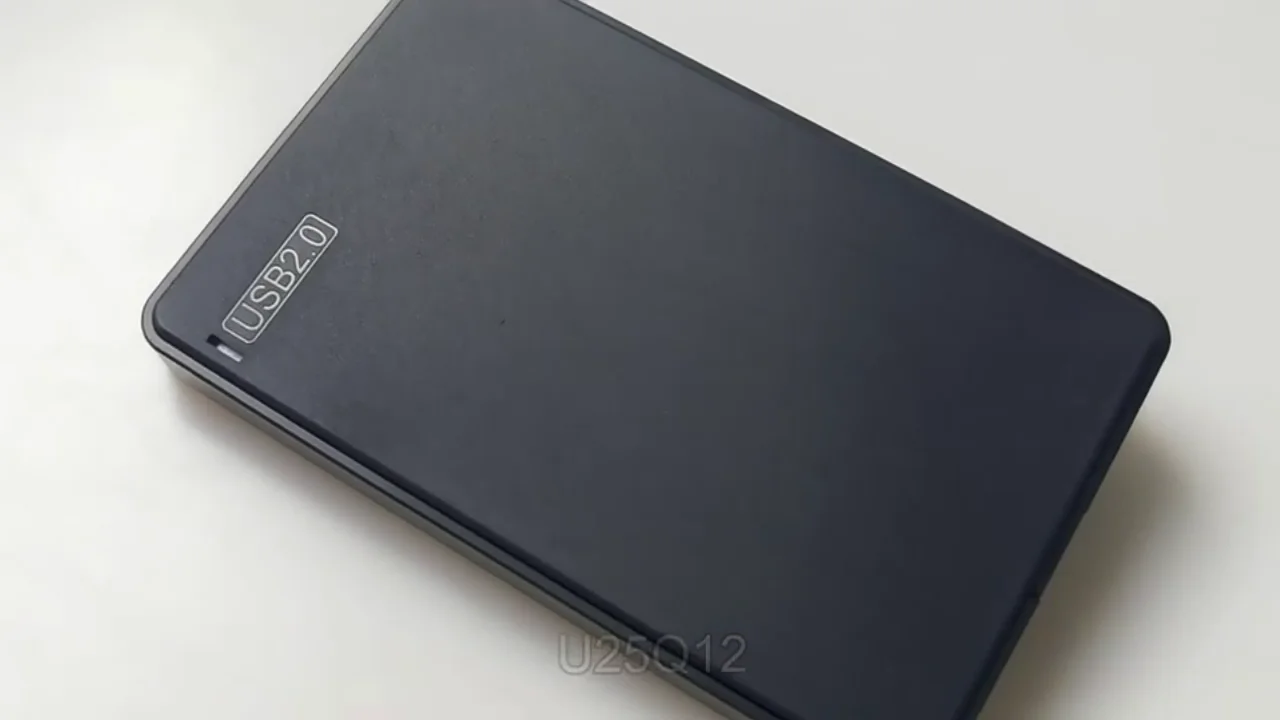 Plastic External Hard Drive Enclosure Case Sata To Usb 3.0 Hdd 2.5 Inch ...