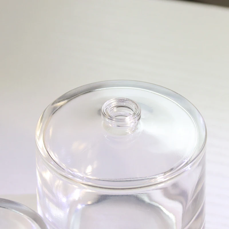 Luxury Cylinder Parfum Botol 30ml Heavy Base Glass Perfume Bottle 50ml ...