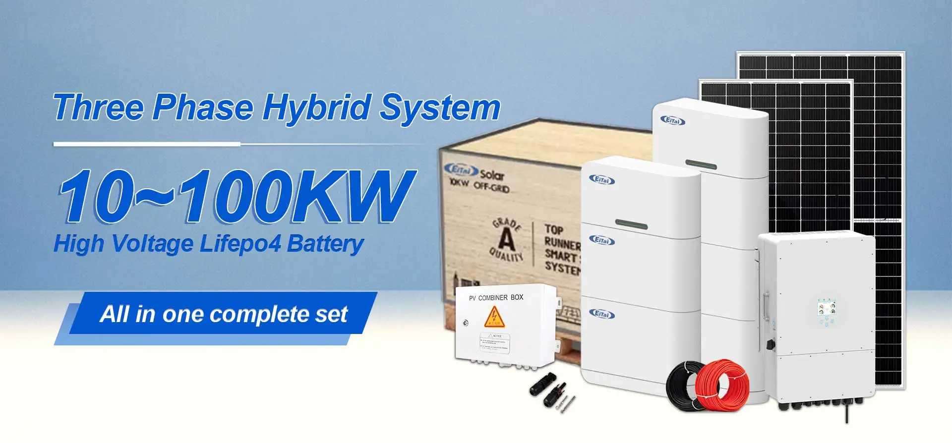 10kw to 50kw Solar Power Systems - Reliable Energy Storage