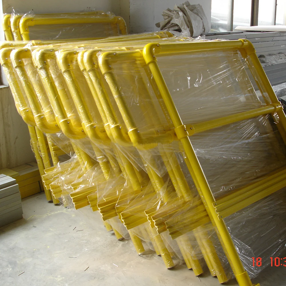 High Strength FRP Round Guardrail Fiberglass Handrail Product