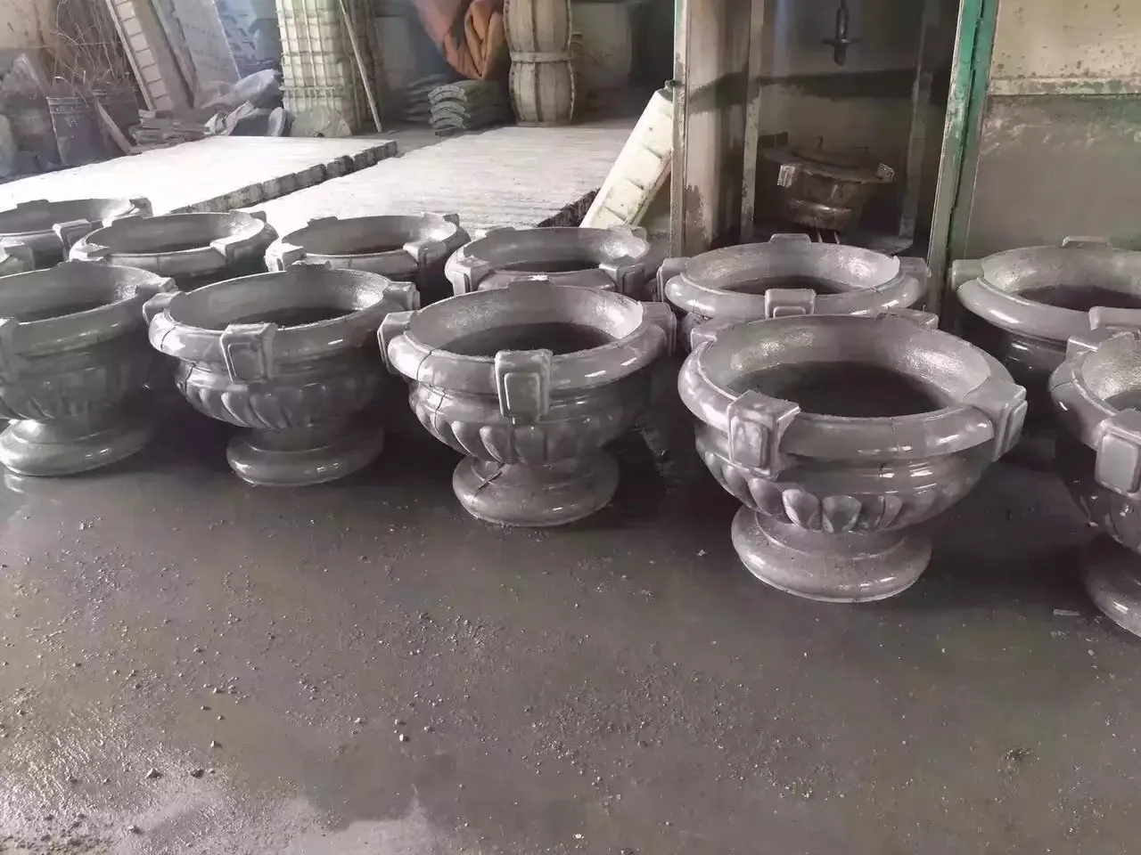 Silicone Rubber Concrete Washout Basin Molds - Durable & Versatile