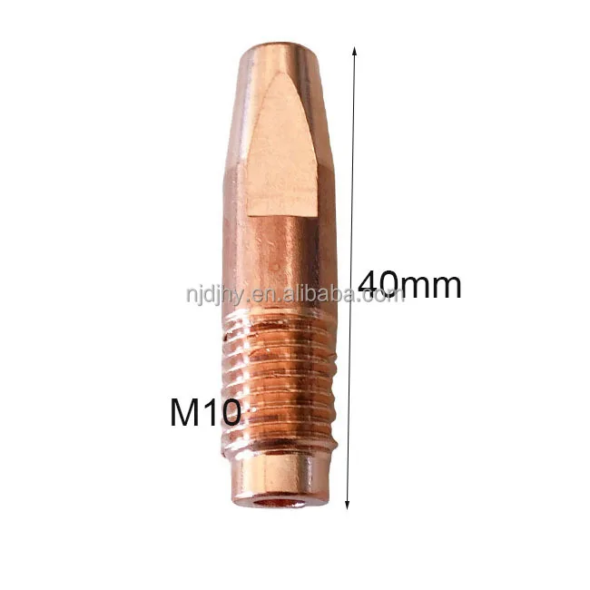 Fronius Torch Parts M10 X 40mm Weld Contact Tip For Mig Welding Cucrzr ...