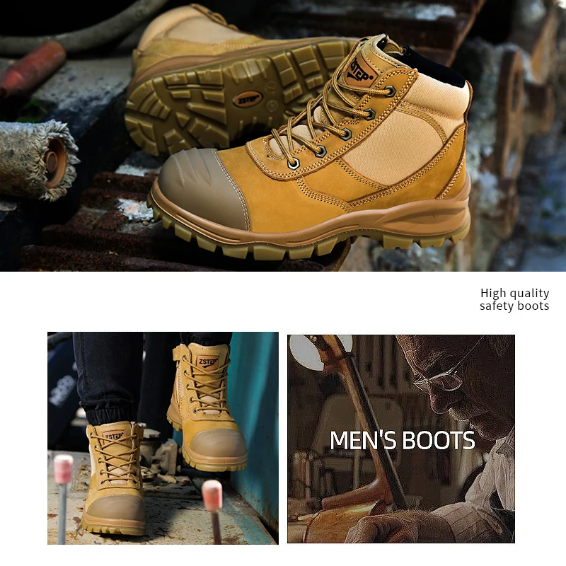 ZSTEP Safety Shoes - Durable, Comfortable Work Boots