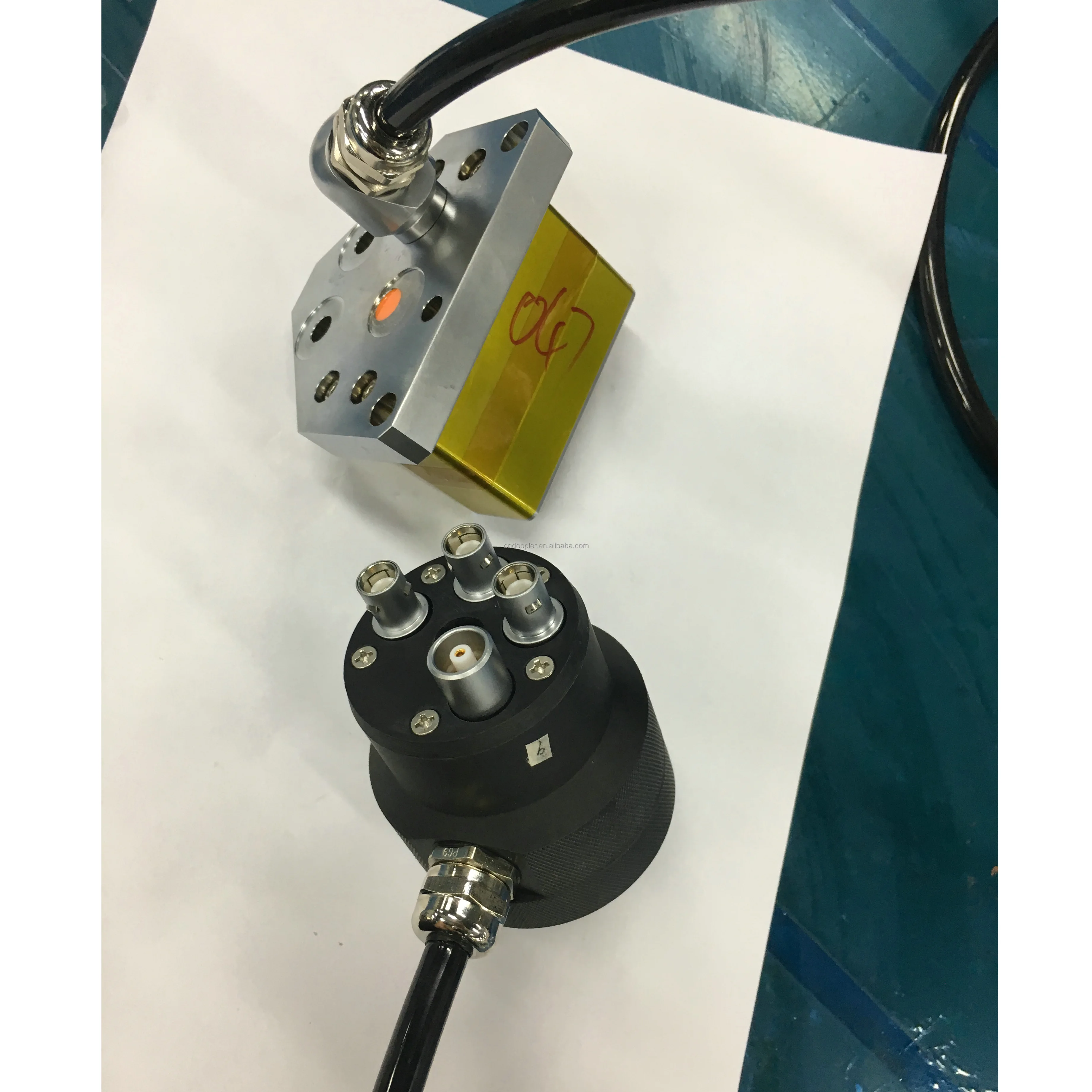 Doppler Non-destructive Ultrasonic Testing Probe For Weld/corrosion ...