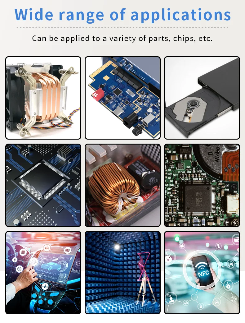 PCM Silicone Free Thermally Conductive Gap Filler Cooling Thermal ...
