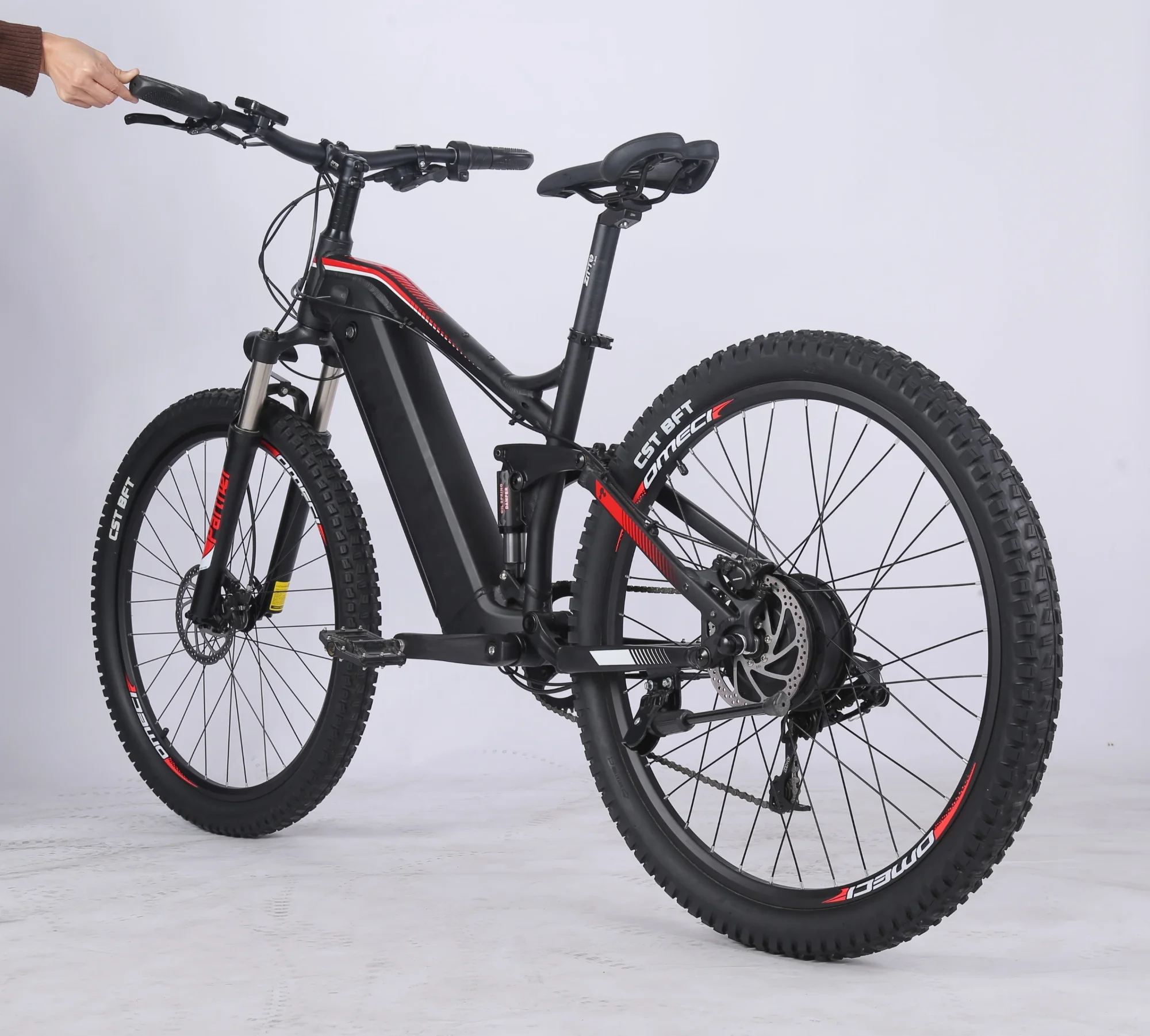 Mountain Ebike 27.5 Inch Full Suspension Electric Bicycle 48v 500w ...
