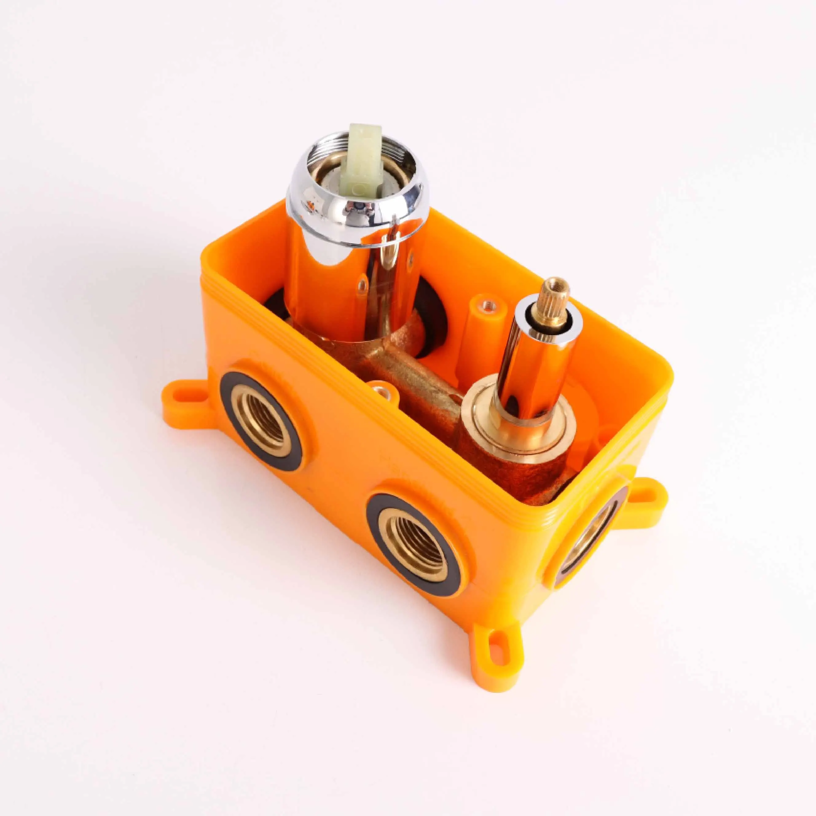 Wall Mount Brass Concealed Shower Control Valves With Diverter Bathroom ...