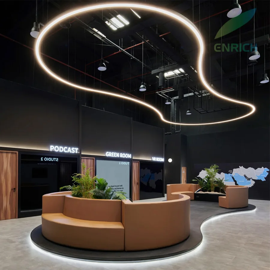 Custom-Made Bendable LED Linear Light Curved Profile in Any Shape LED ...