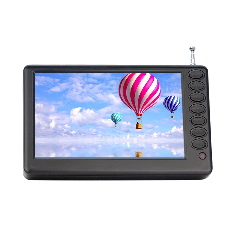 Small Tv 5 Inch Portable Led Television Support Dvb-t Dvb-t2 Atsc Isdb ...