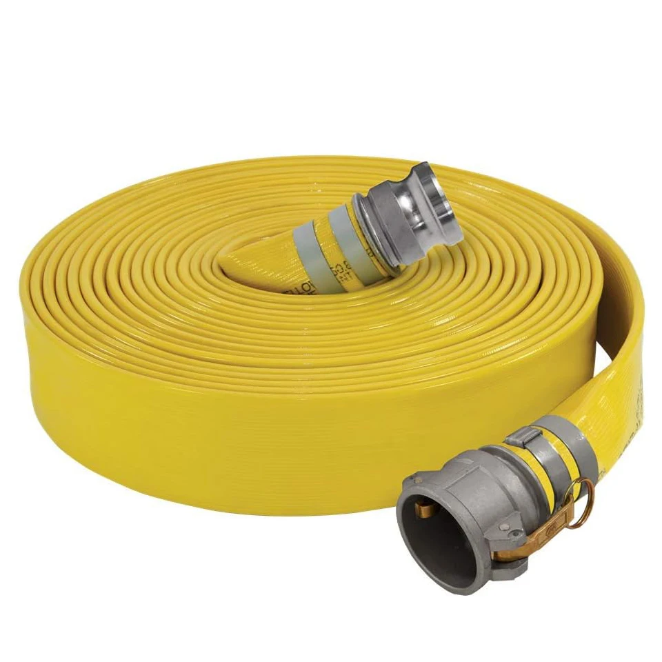 2 Inch 50ft Pvc Lay Flat Hose Pipe 6 Bar Flexible Layflat Water ...