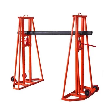 Cable Reel Stand Laying Equipment Hydraulic Cable Drum Jack - Buy Cable ...