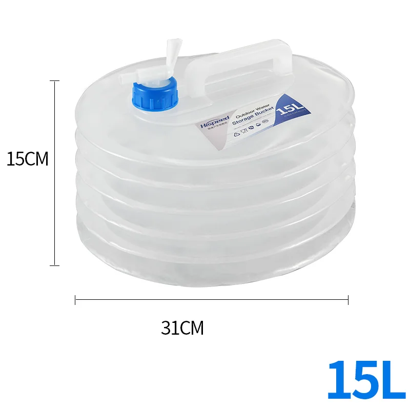 HISPEED Collapsible Water Containers - Eco-Friendly & Durable