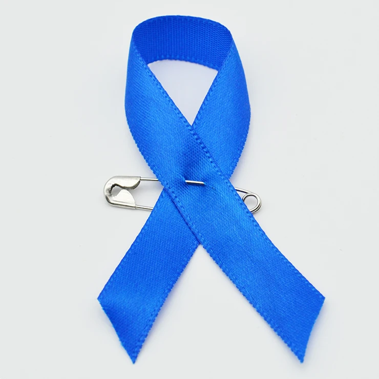 Wholesale Pink Breast Cancer Awareness Ribbon Bow with Safety Pin