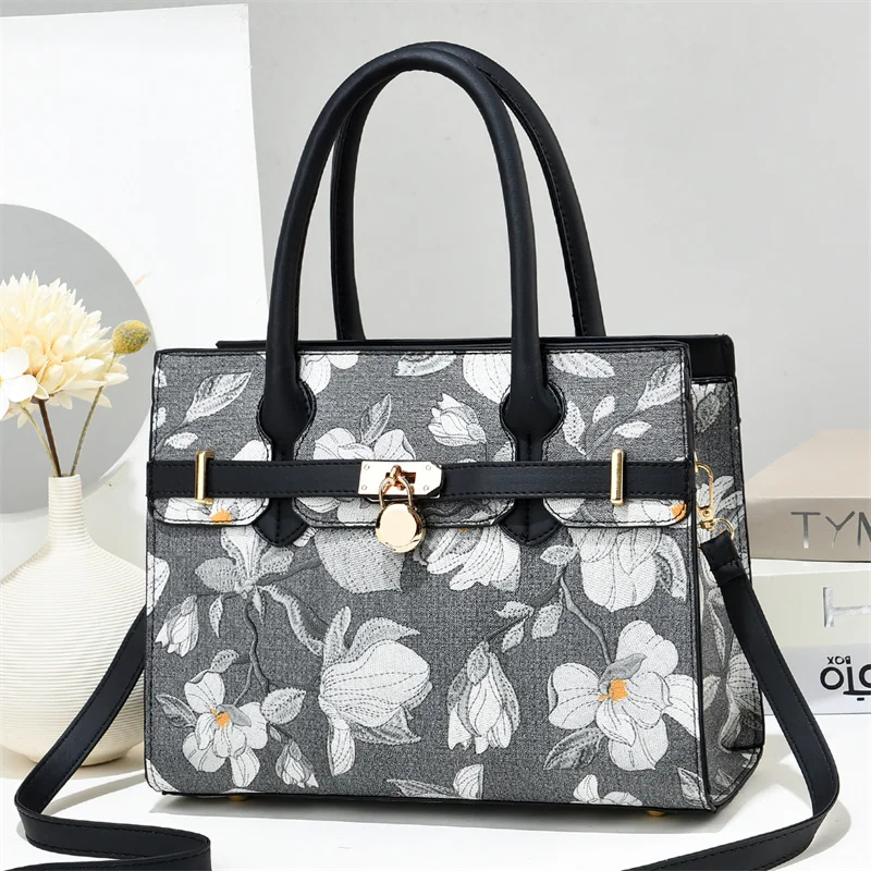 Tas Wanita Trendy Handbags Flower Tote Bag 2024 Handbags For Women With ...
