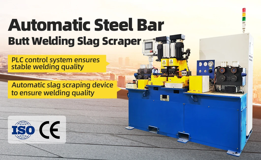 Automatic Equipment Butt Welder Flash Butt Welding for Steel Bar Slag ...