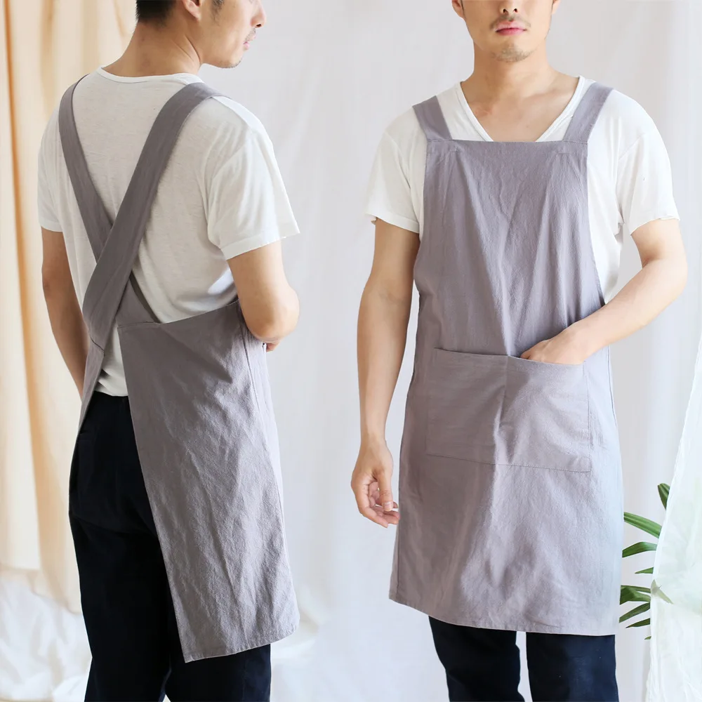Eco-friendly 100% Cotton Dust Proof Painting Aprons For Kids With Nice ...