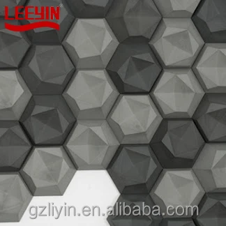 Hexagon Acoustic Parametric Wall Art - 3D Hexagonal Panels